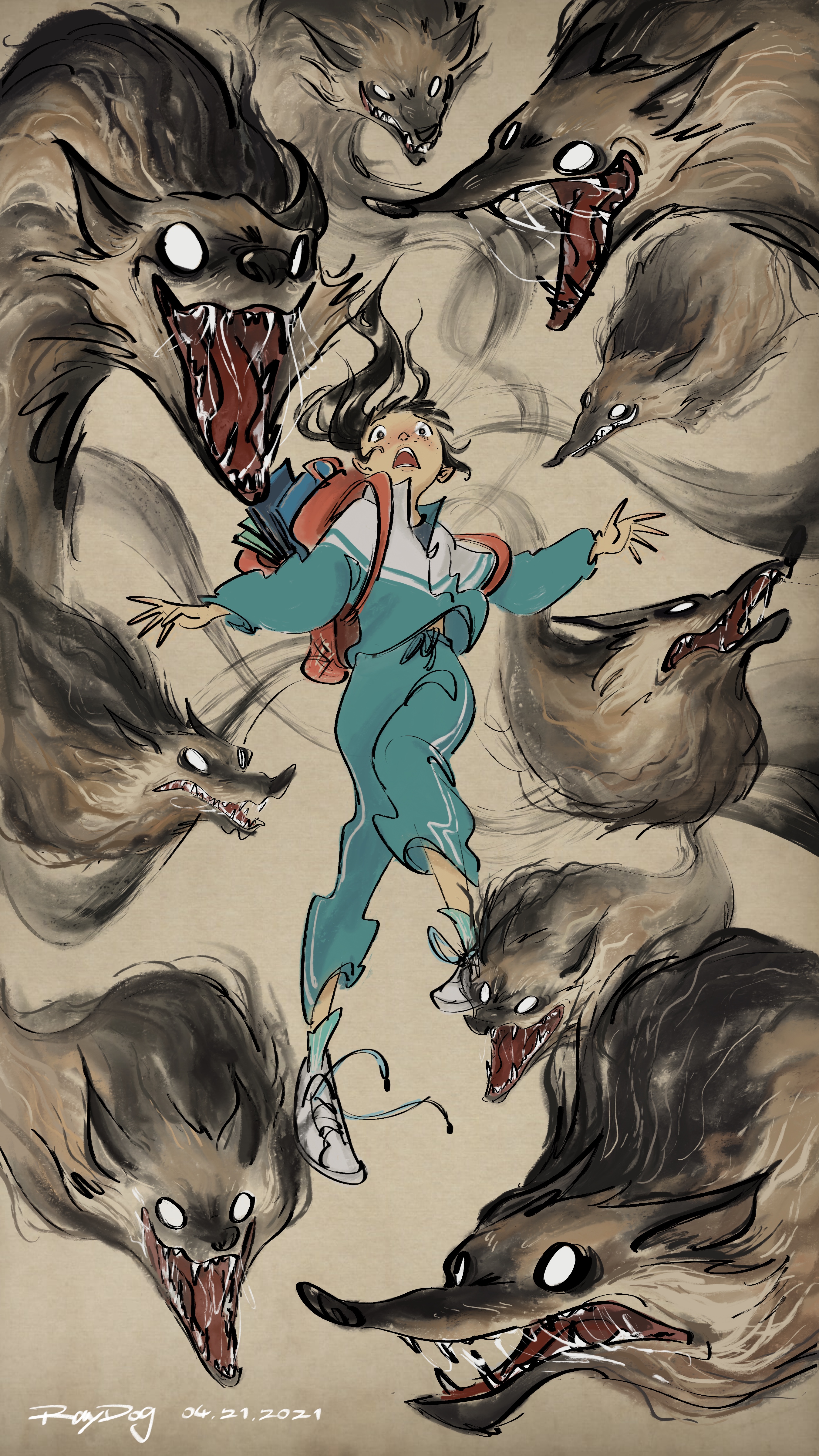 Illustrations - Ray Lei