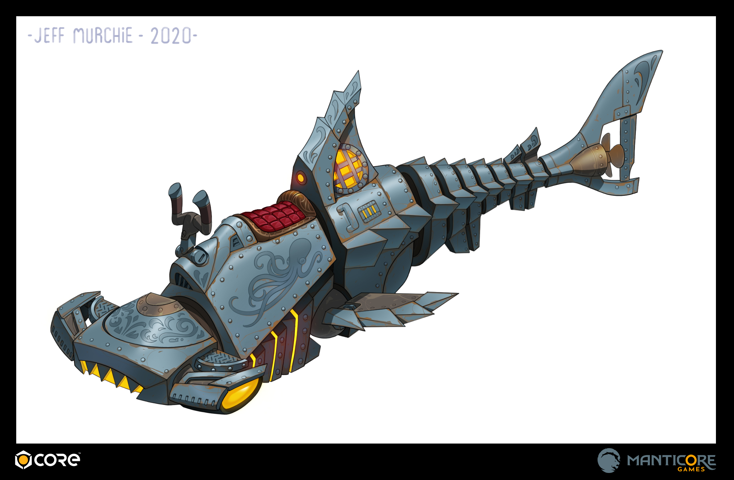 CORE games concept art - Manticore Games - The Art of Jeff Murchie
