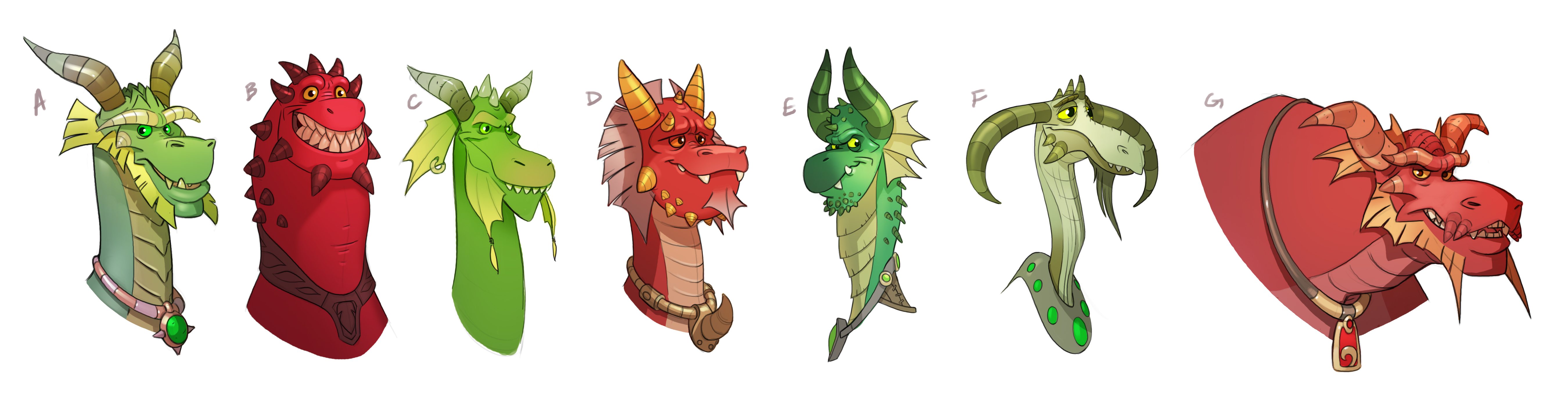 Spyro Reignited Dragon Concepts - The Art of Jeff Murchie