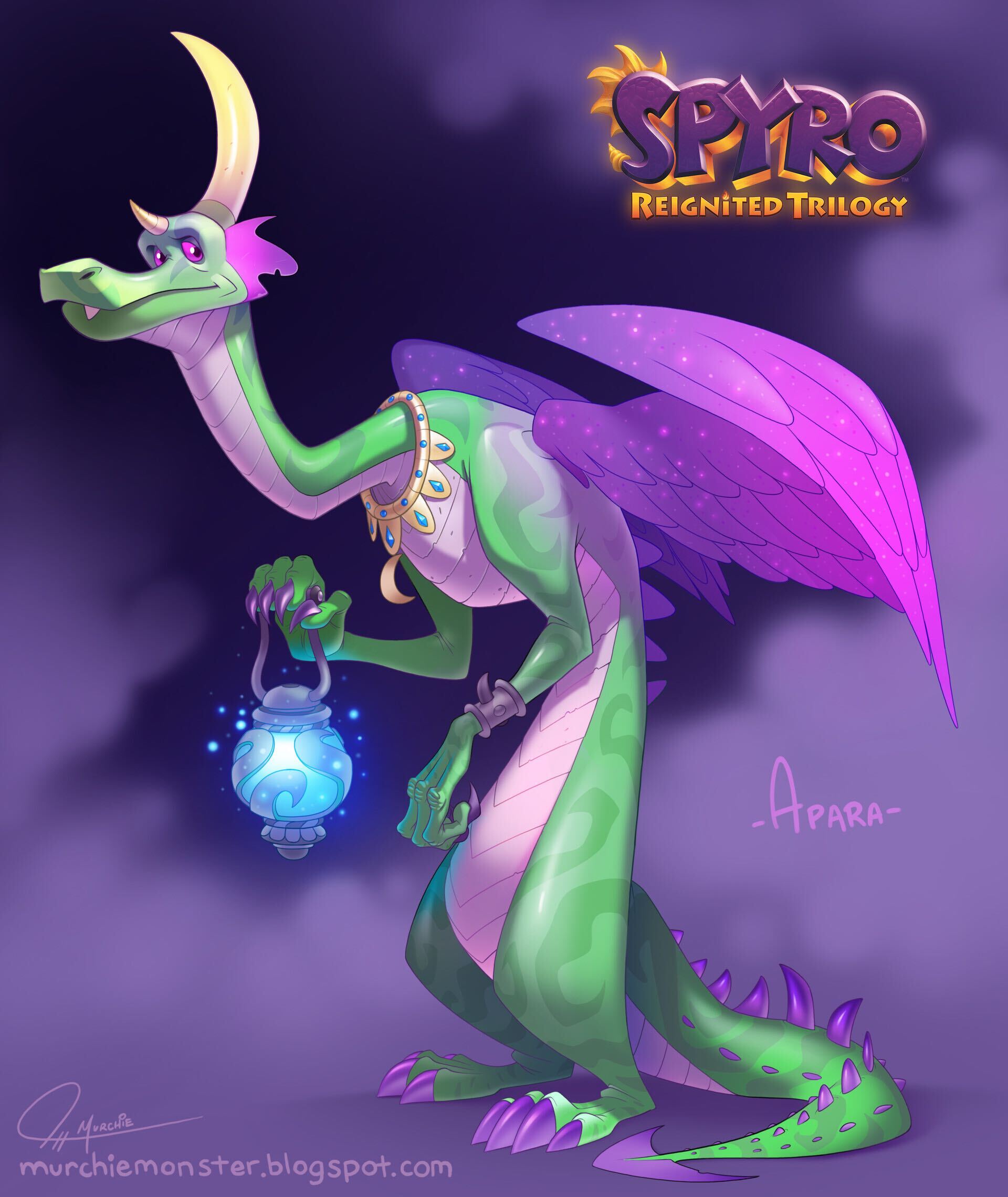 Spyro Reignited Dragon Concepts - The Art of Jeff Murchie