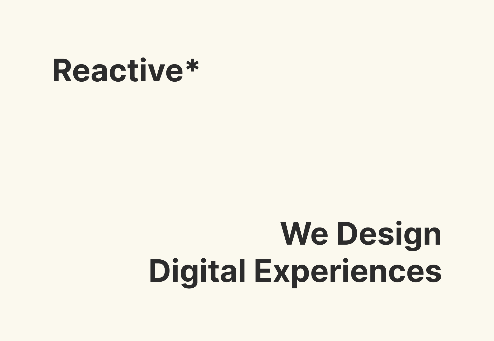 Reactive UX/UI Design Studio in Tallinn