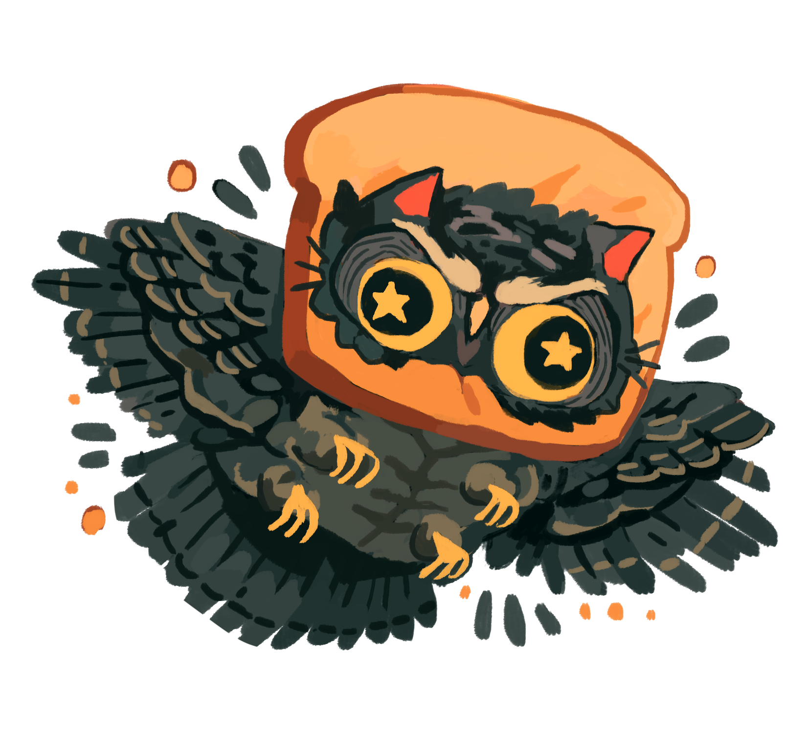 Strange Creatures Stickers (2016-2017) - Dominique's Portfolio