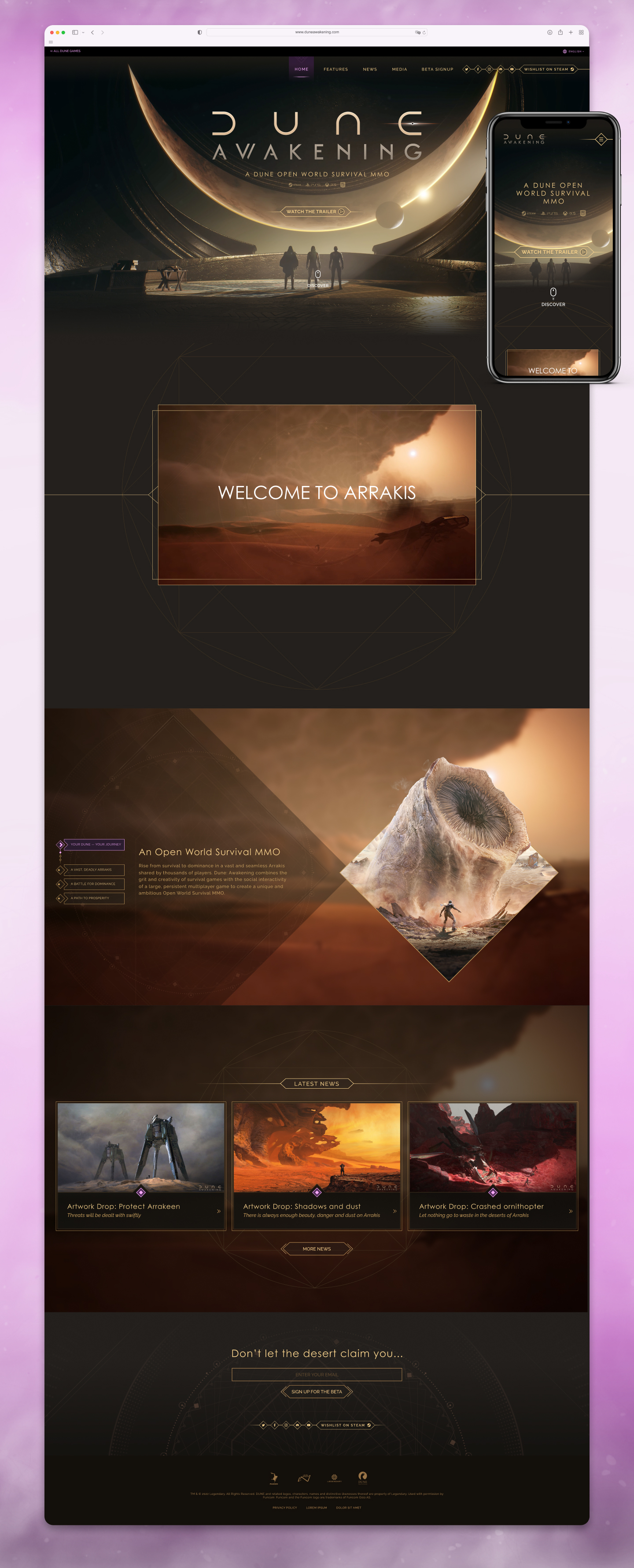 Dune: Awakening - Phase 2 - Le portfolio de Marylene Raymond