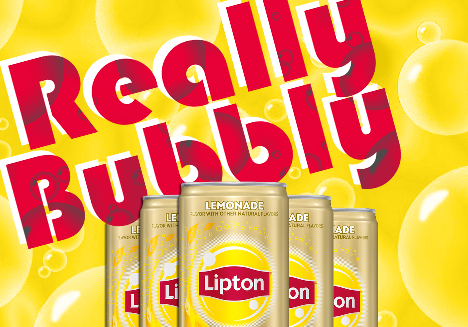 Lipton Sparkling: Really Bubbly