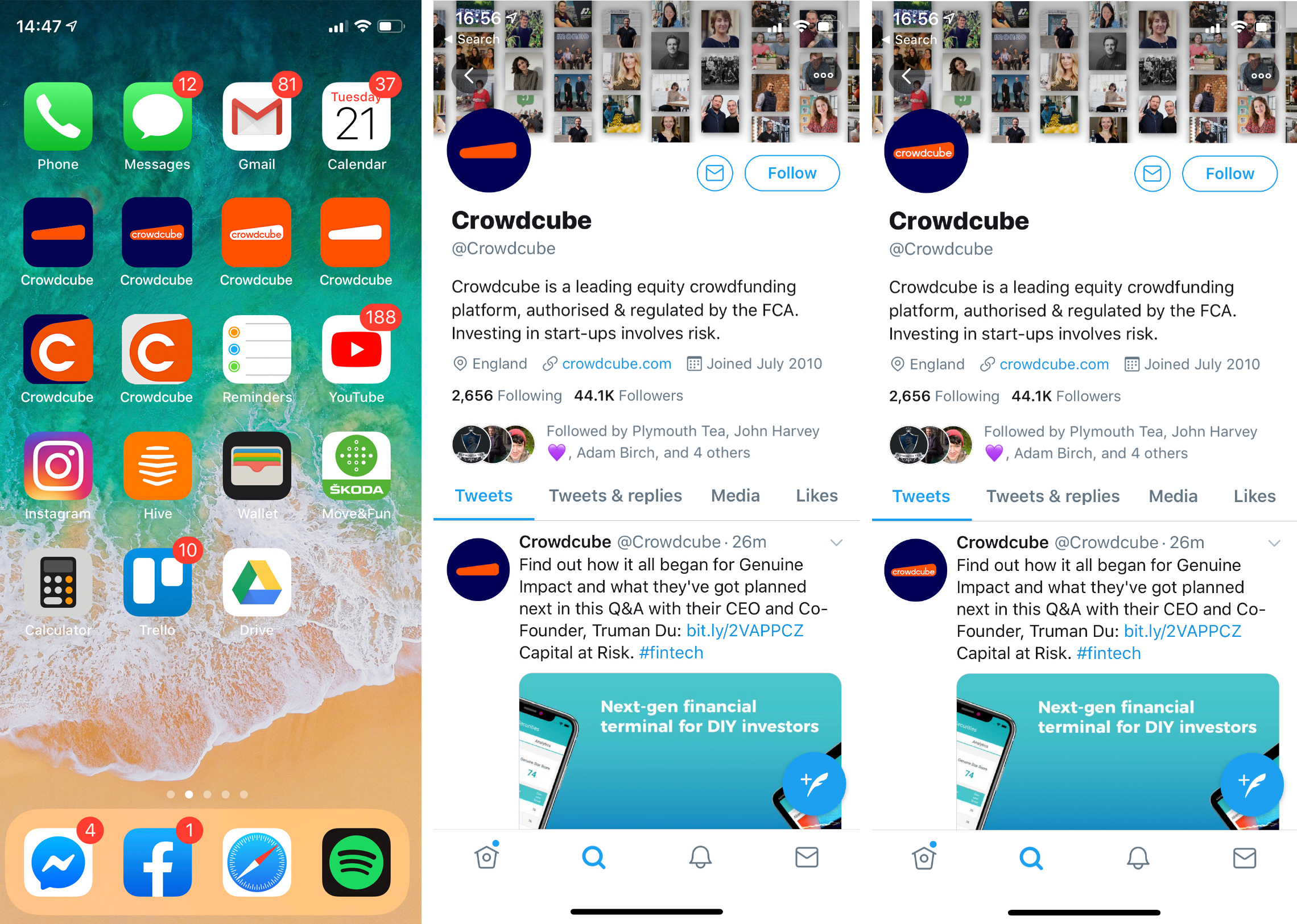 Crowdcube rebrand - logo - micommunication