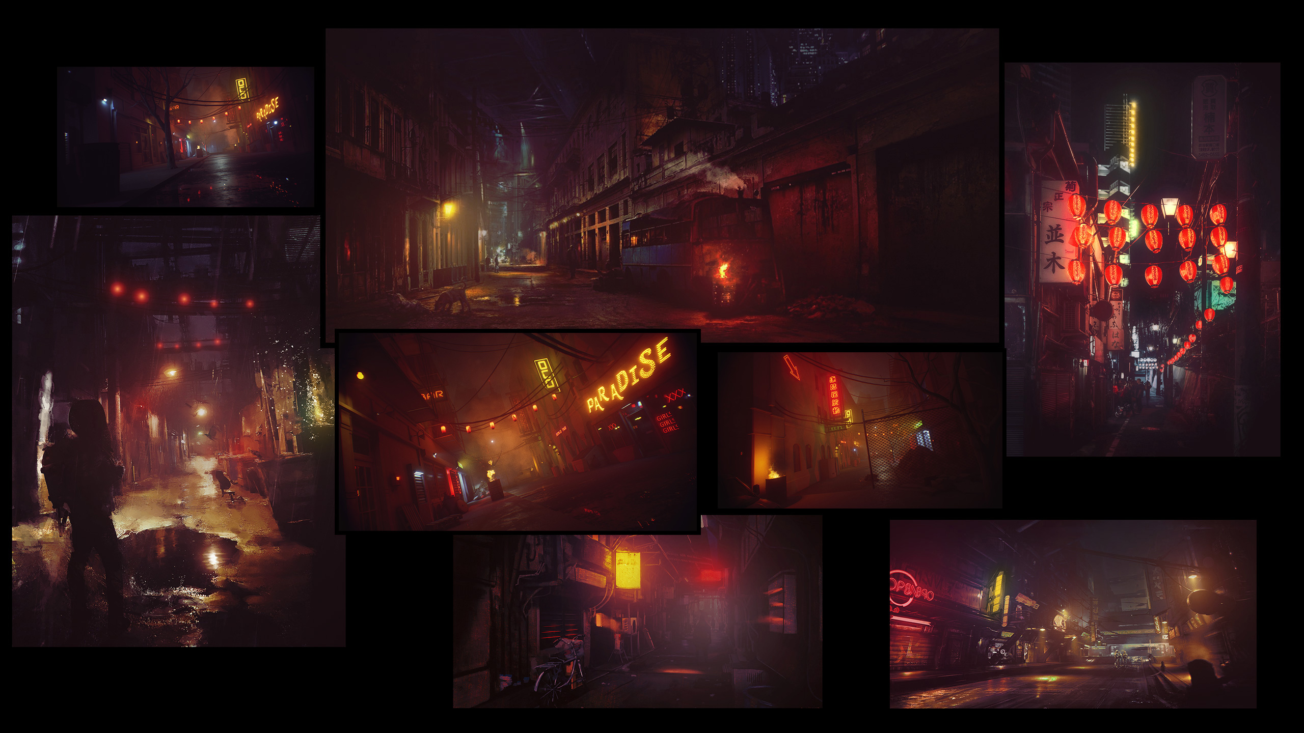 Real-Time Lighting Art Tests