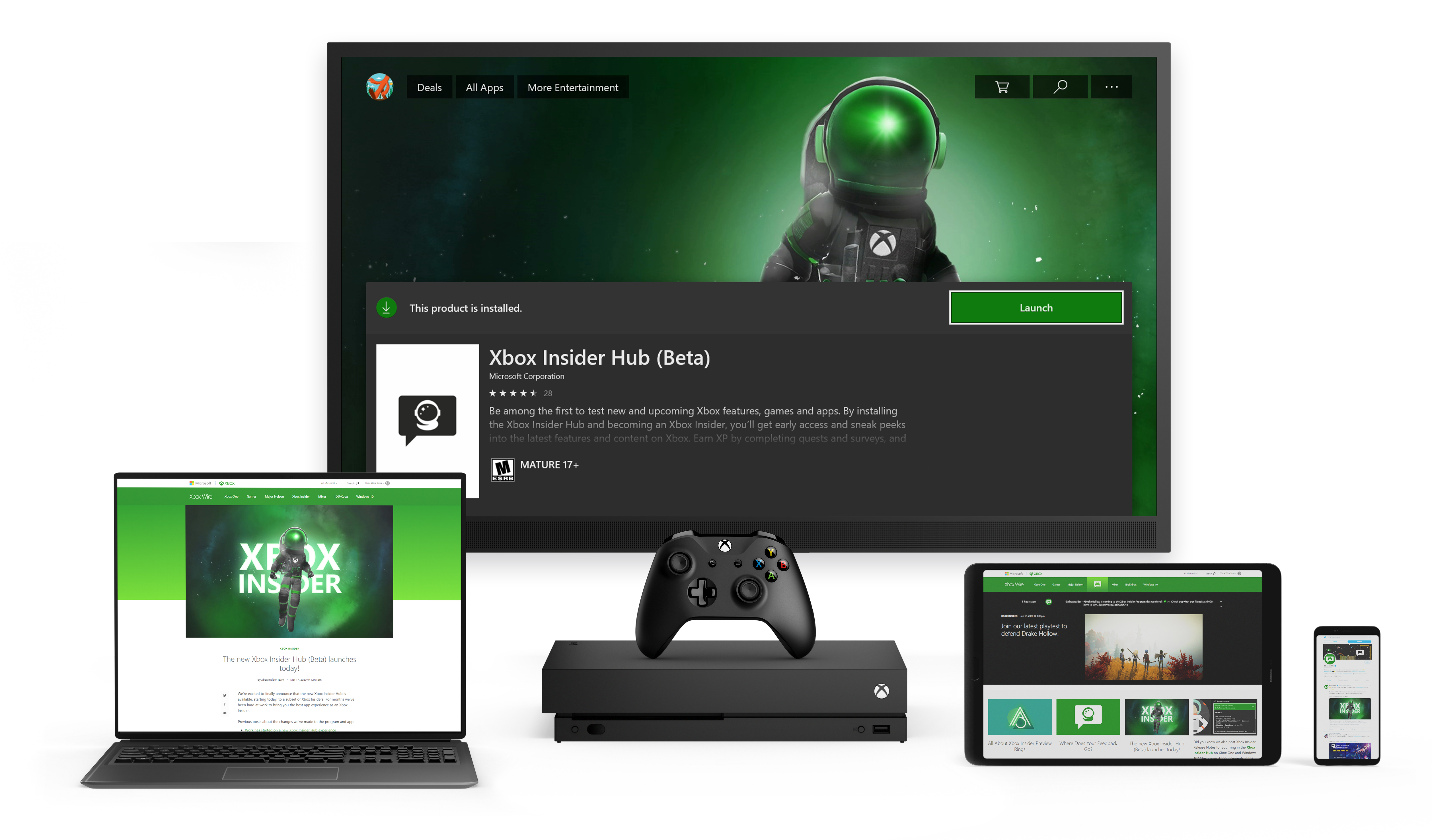 Xbox Insider Hub - Portfolio of James Aparis