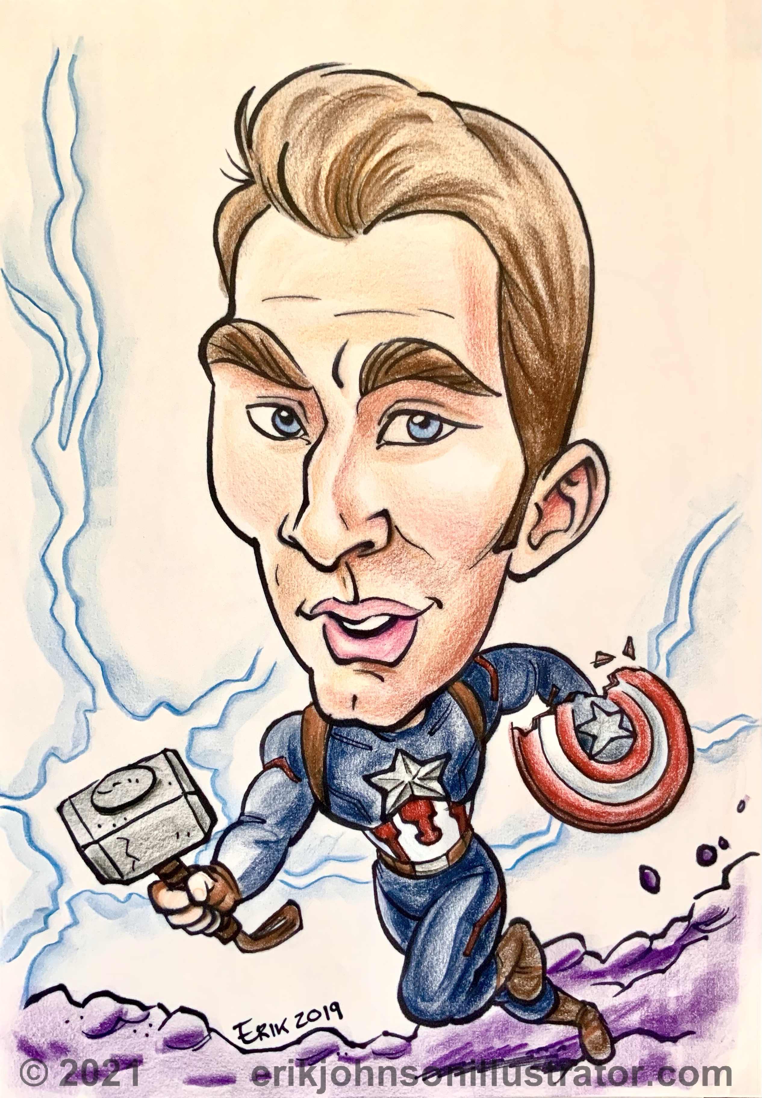 Caricatures - Erik Johnson Illustrator
