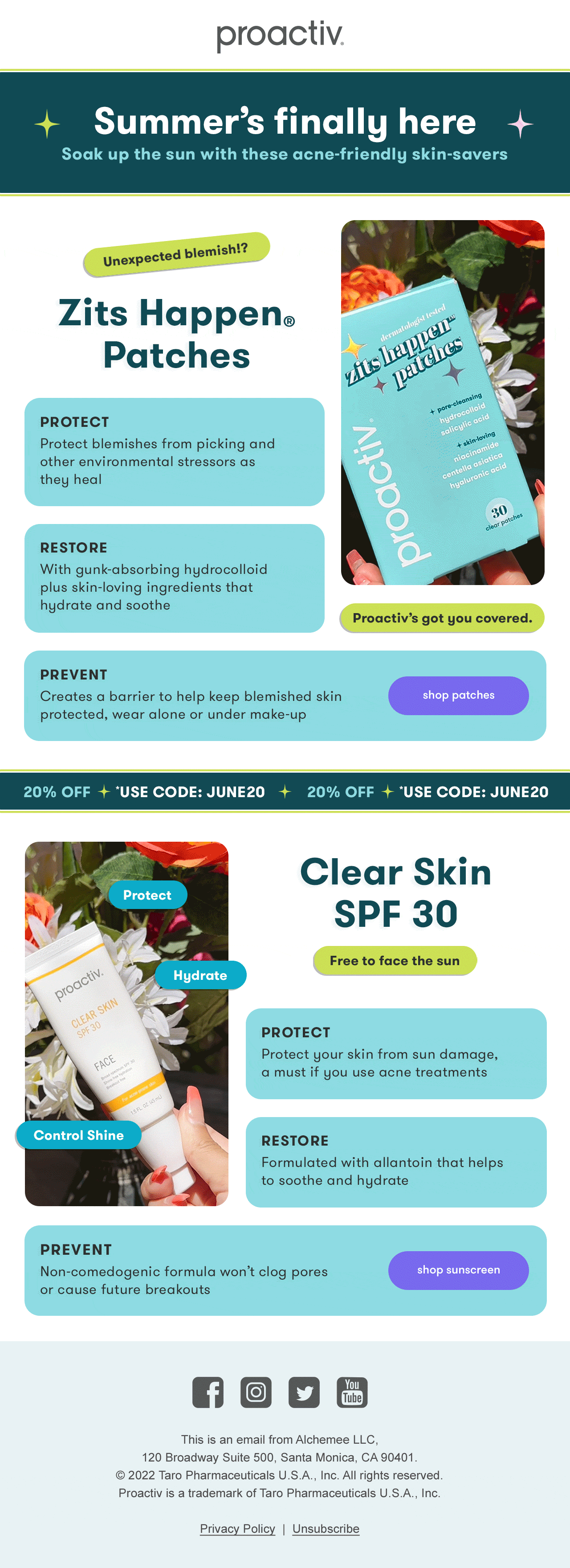 Proactiv: Monthly Campaigns - Jessica Kivnik