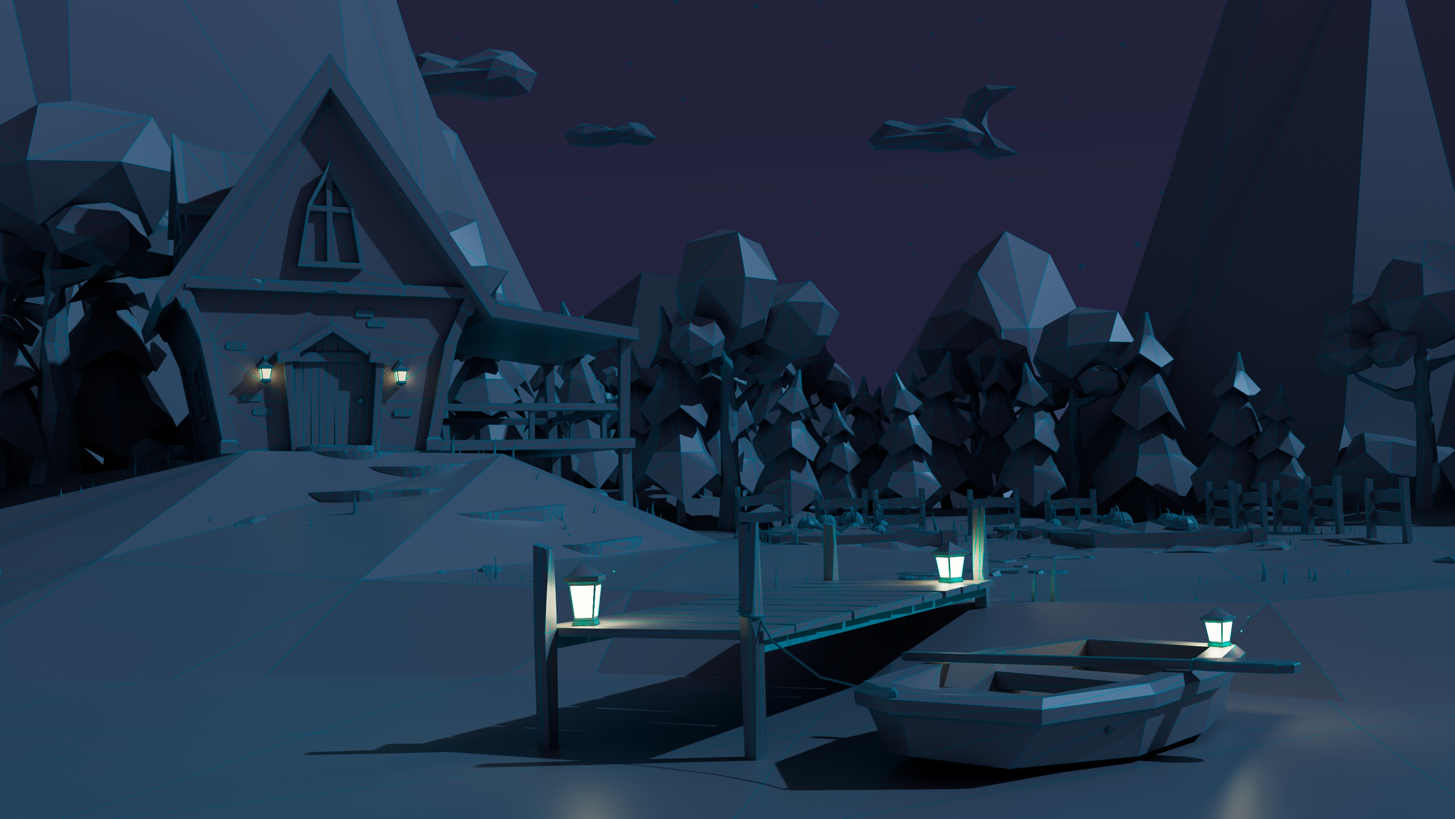 Low Poly Models - Kimberley Nelms 3D Modeller