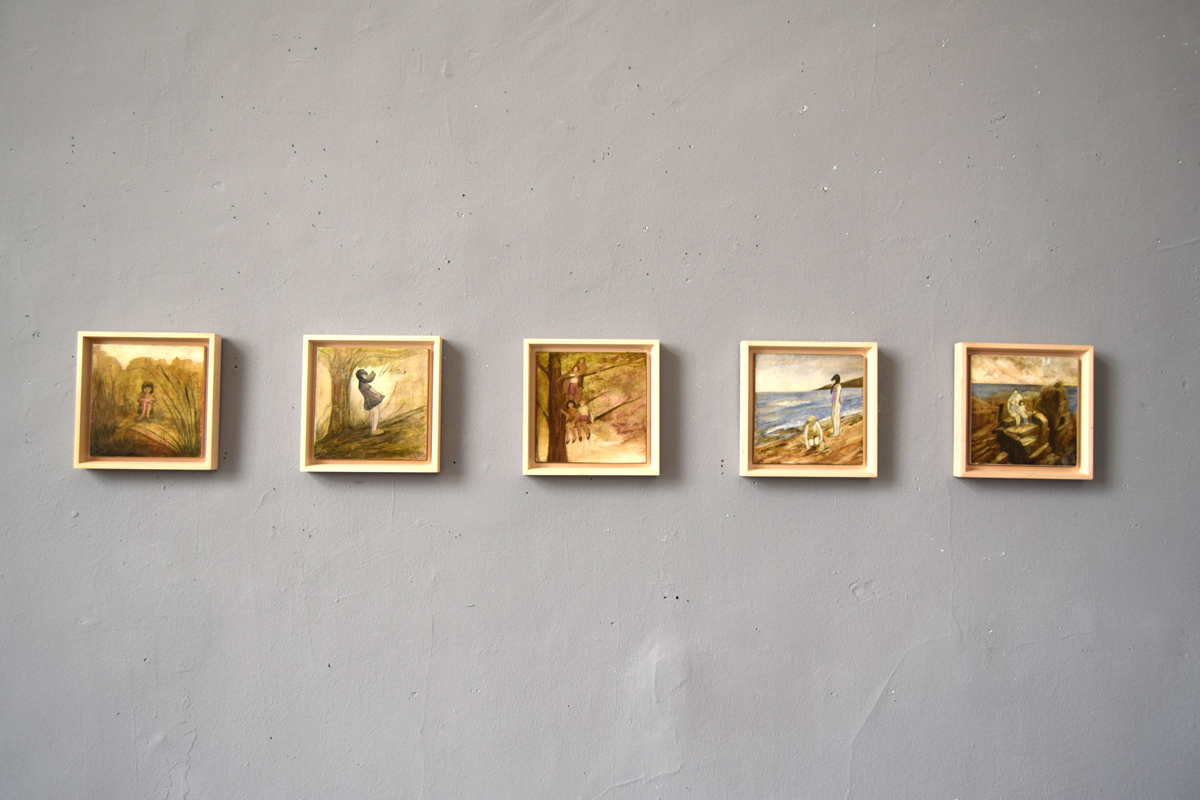 SMALL TEMPERA WORKS