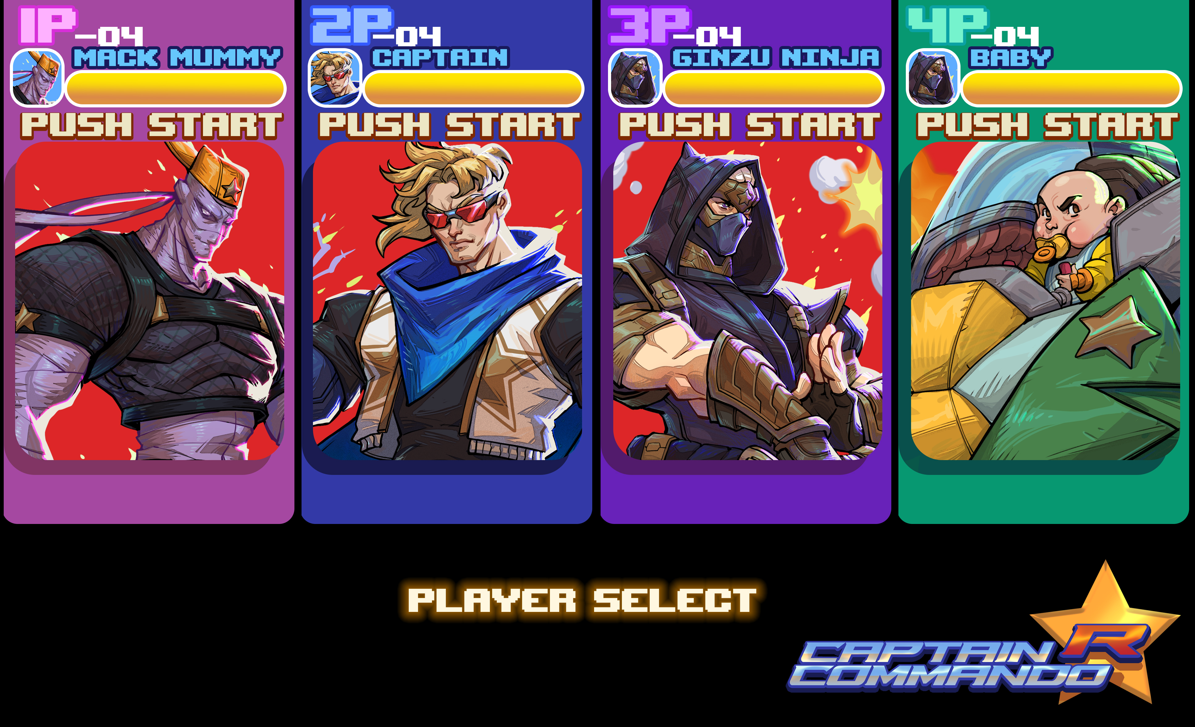 CAPTAIN COMMANDO REBOOT FAN ART