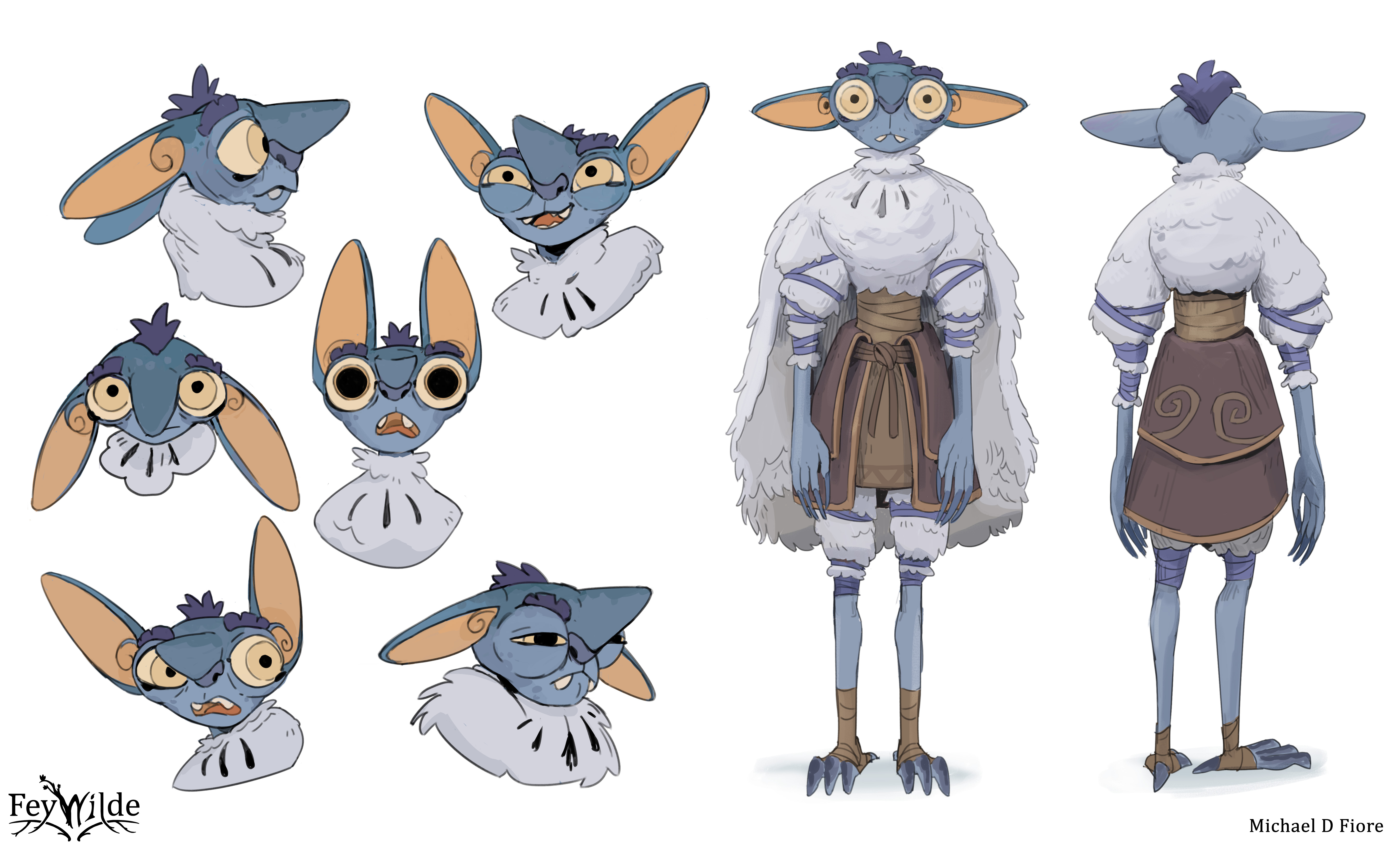 Character Design - Michael D Fiore