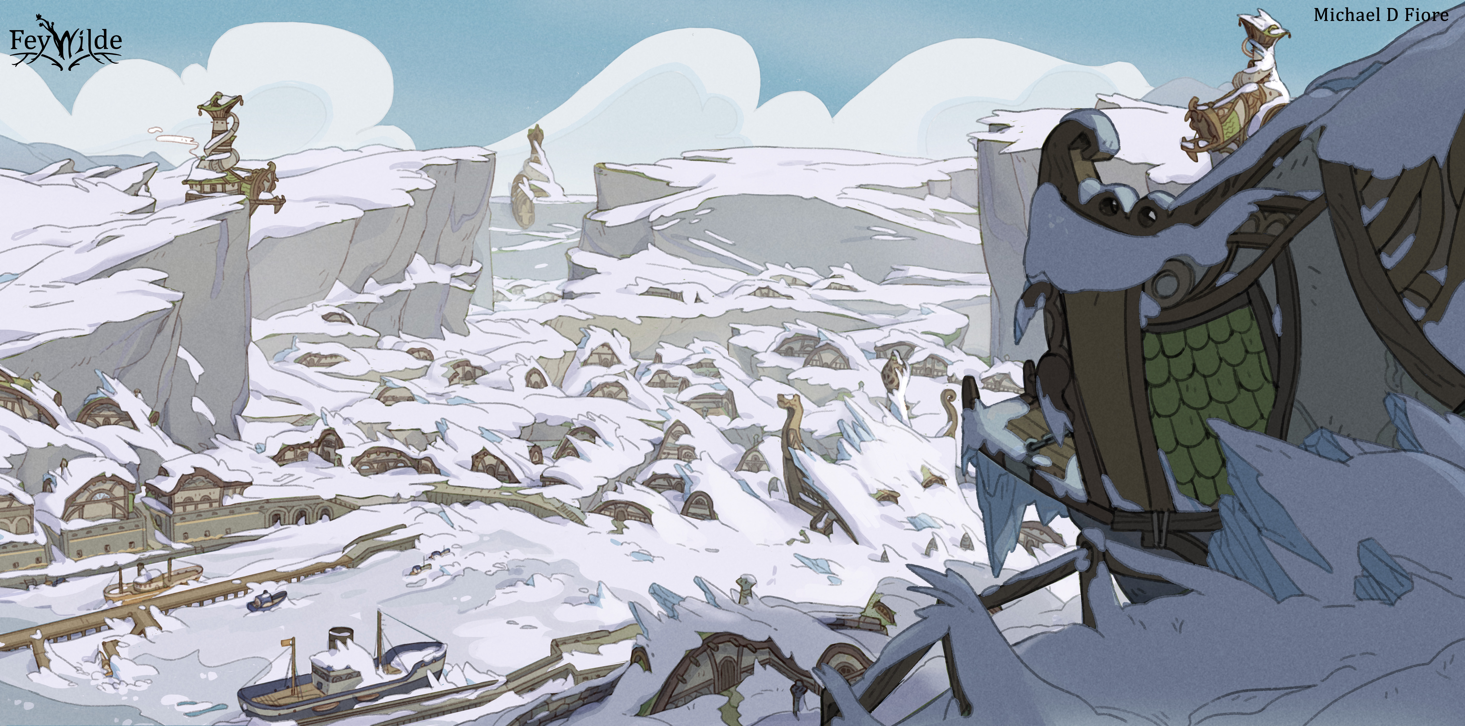 Illustration - Michael D Fiore