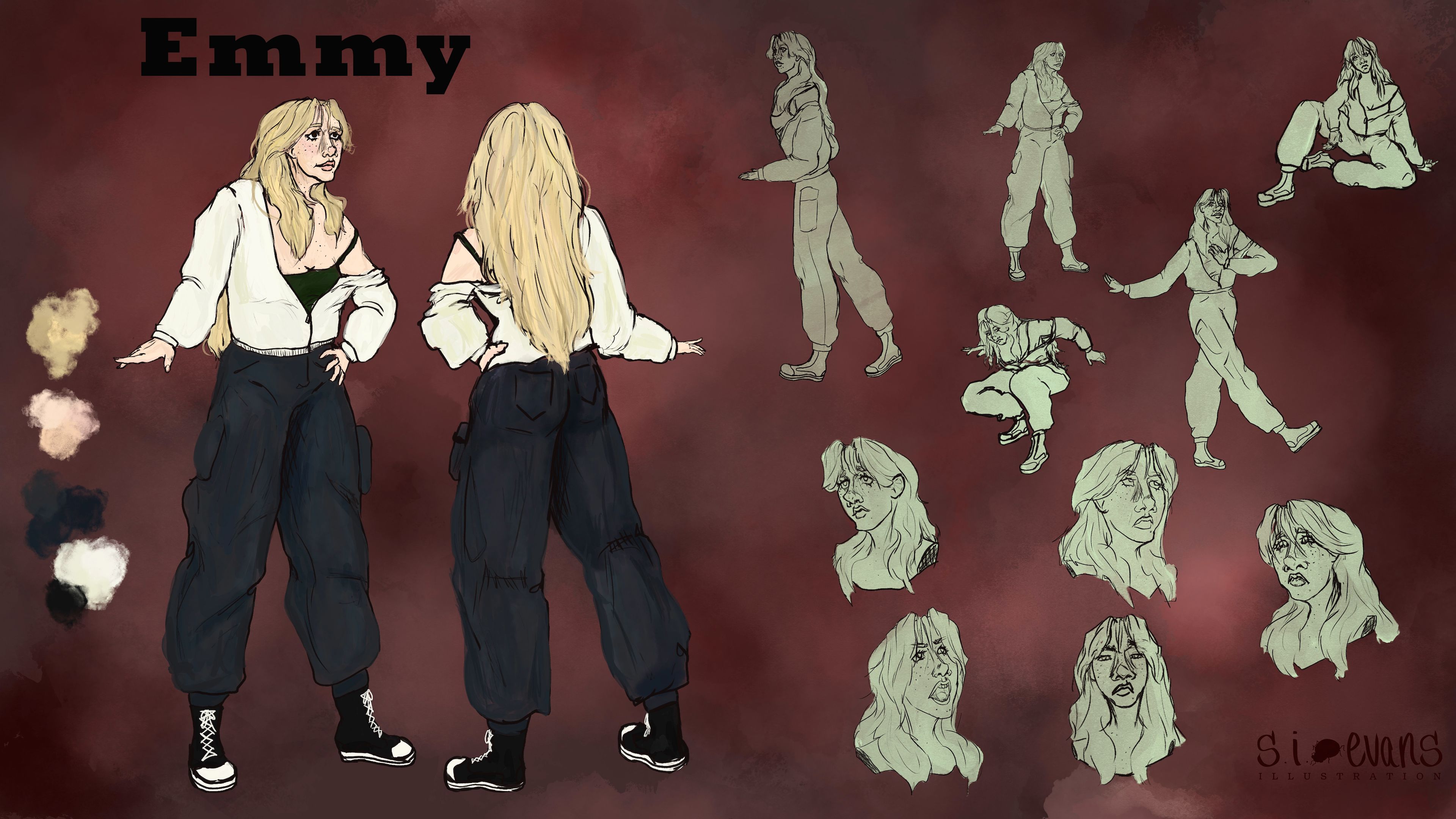 Character Design - s. i. evans illustration