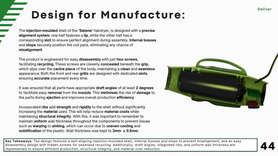 Selene Hairdryer - Caleb Palmer