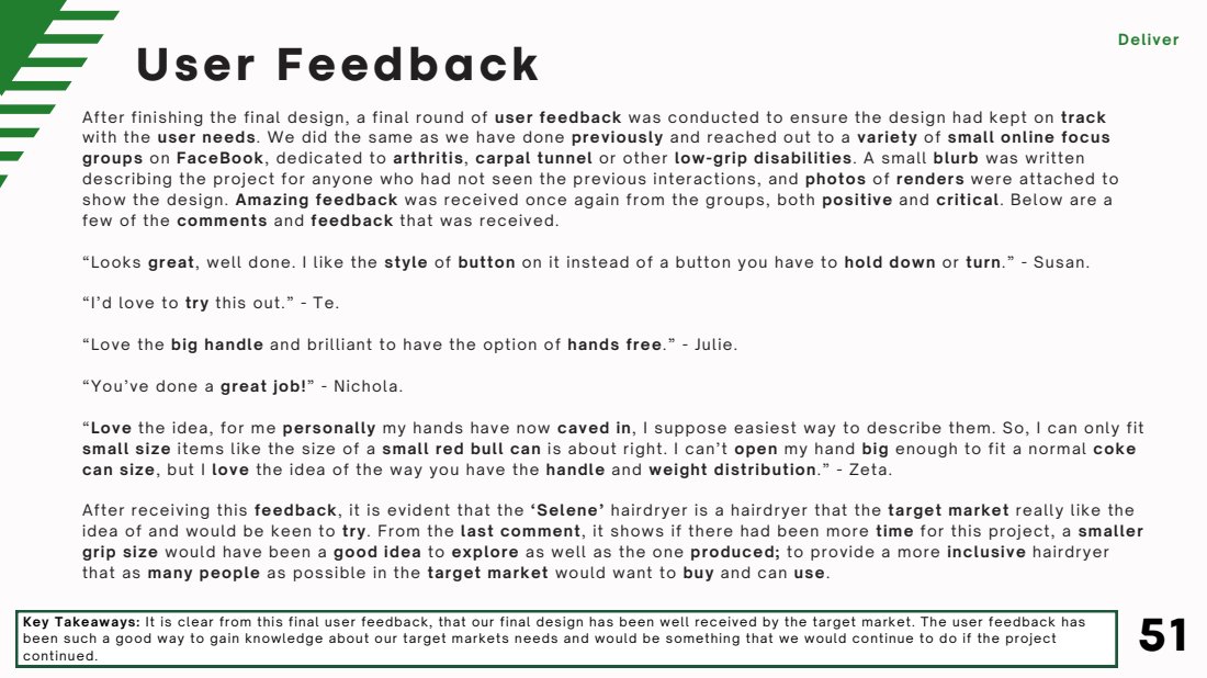 Selene Hairdryer - Caleb Palmer