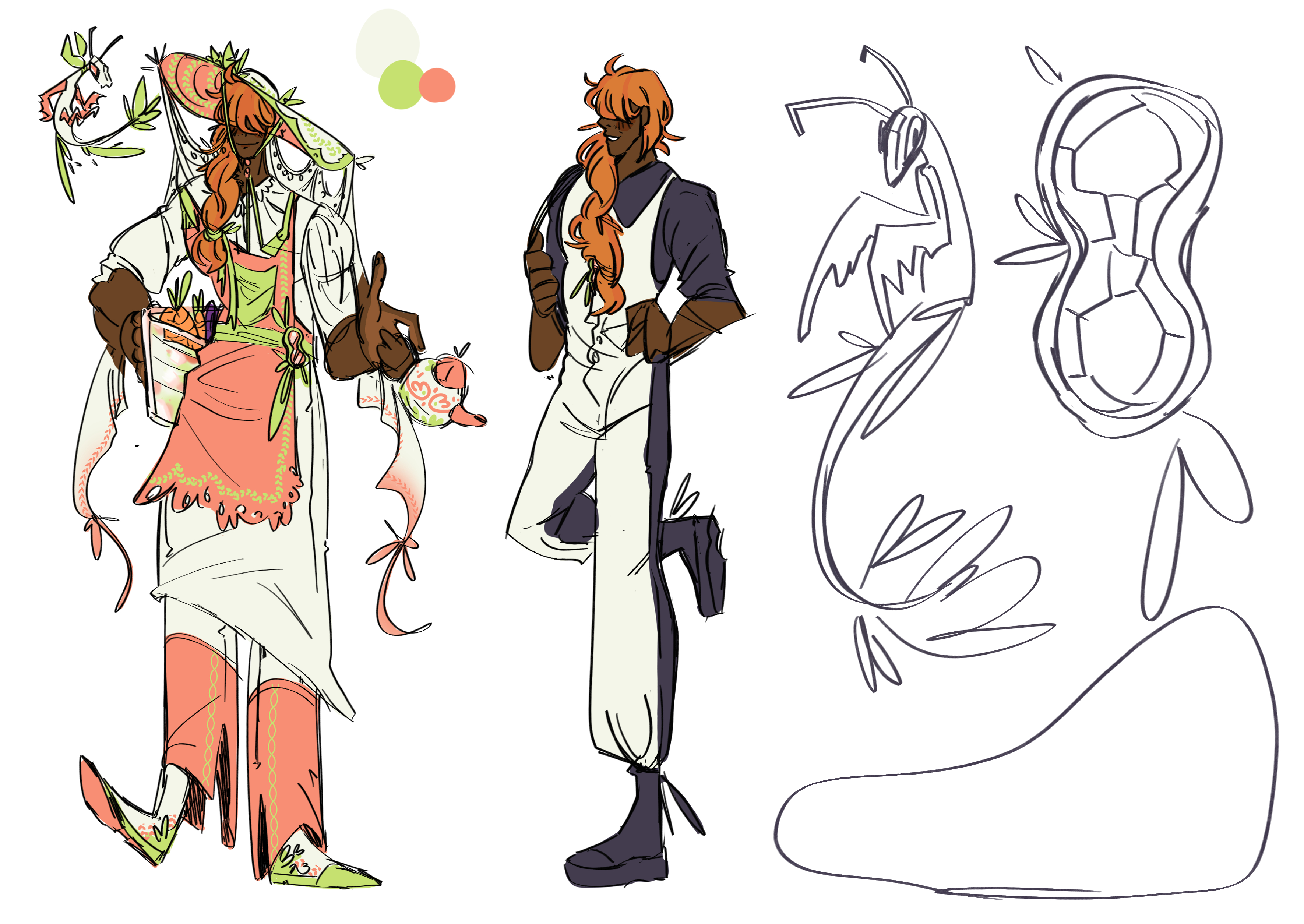 Sketches and Process - Kayla Wargo