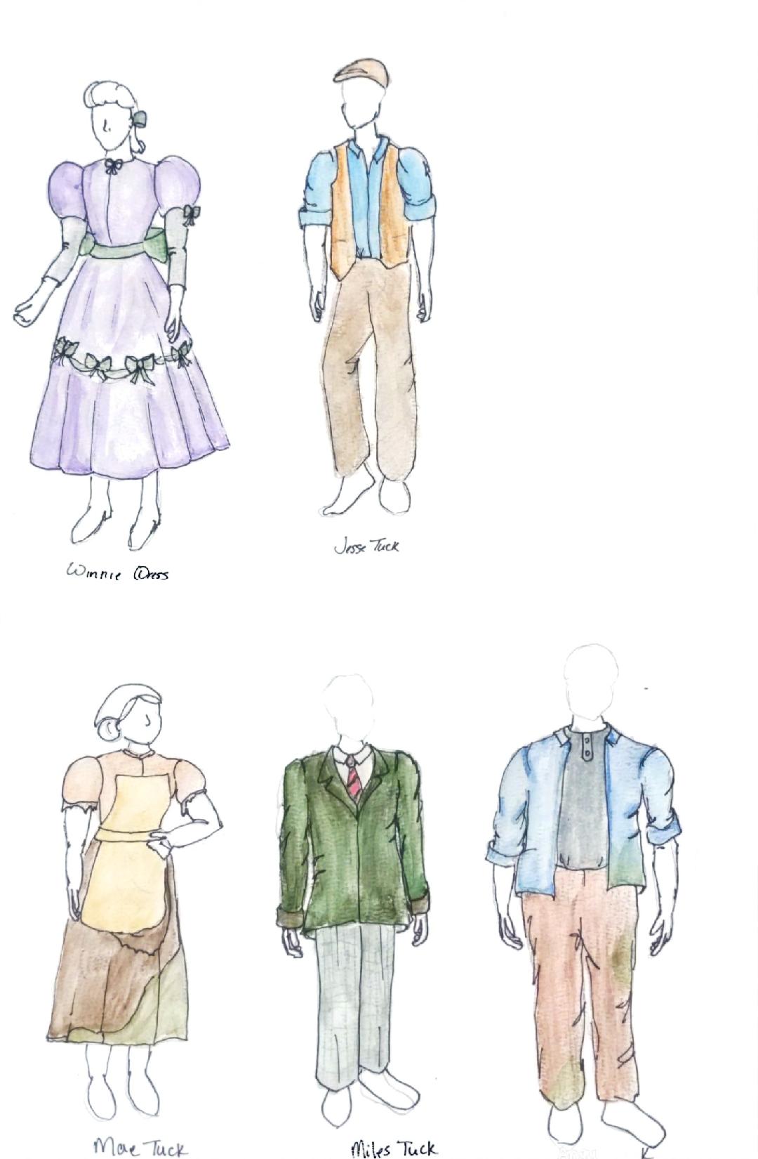 Tuck Everlasting Winnie Foster Drawing