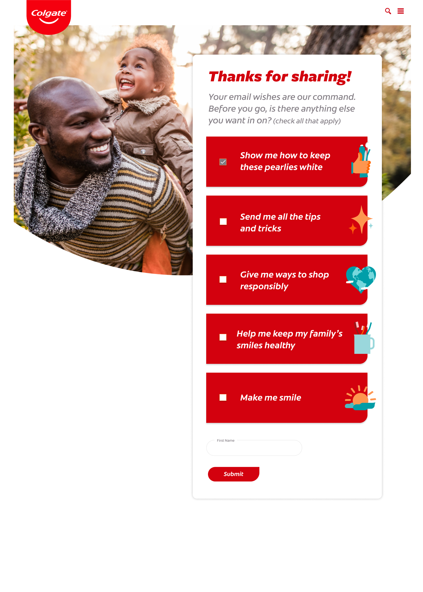 Colgate - Shannon Sudberry