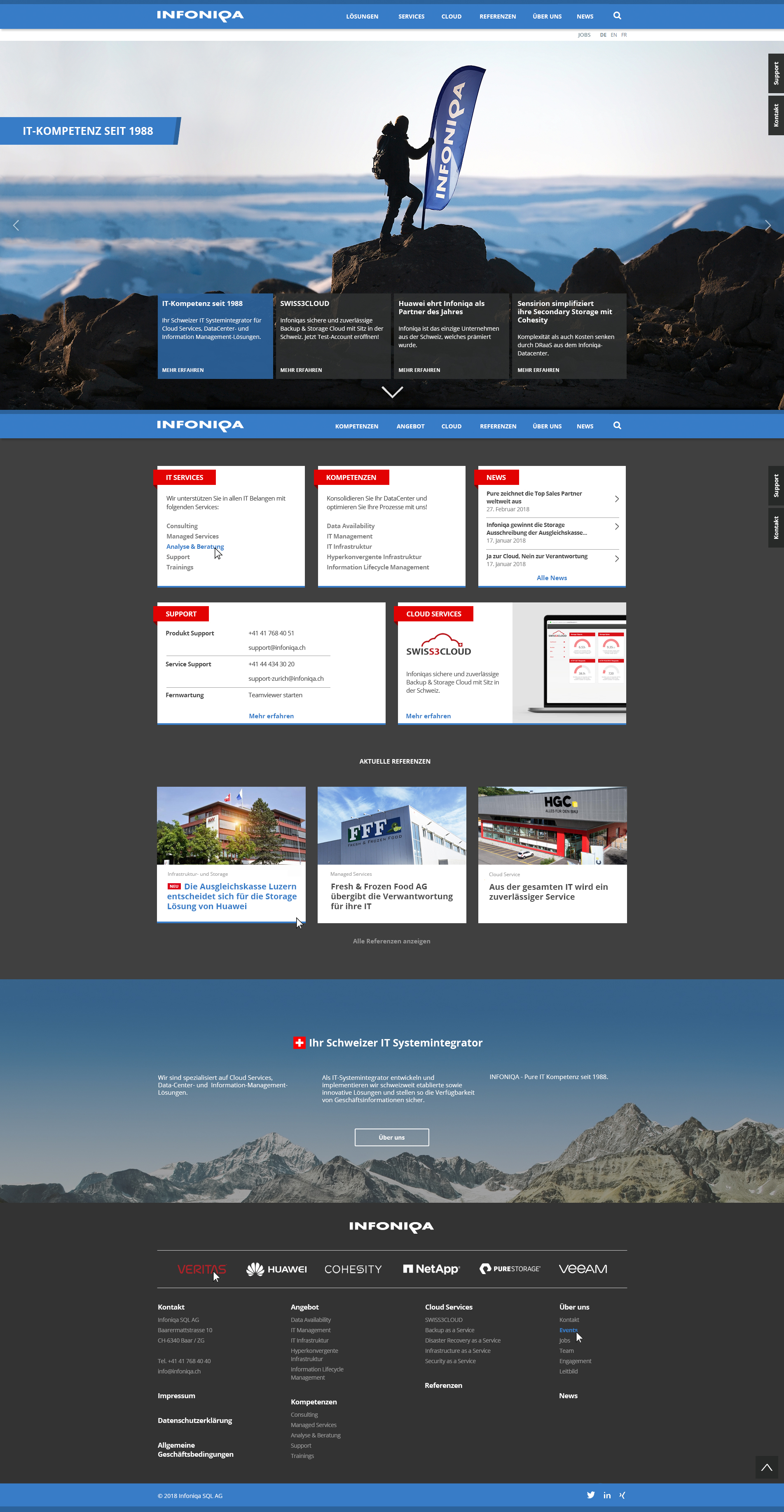 Infoniqa SQL AG - Stefanos Gjotas — Portfolio