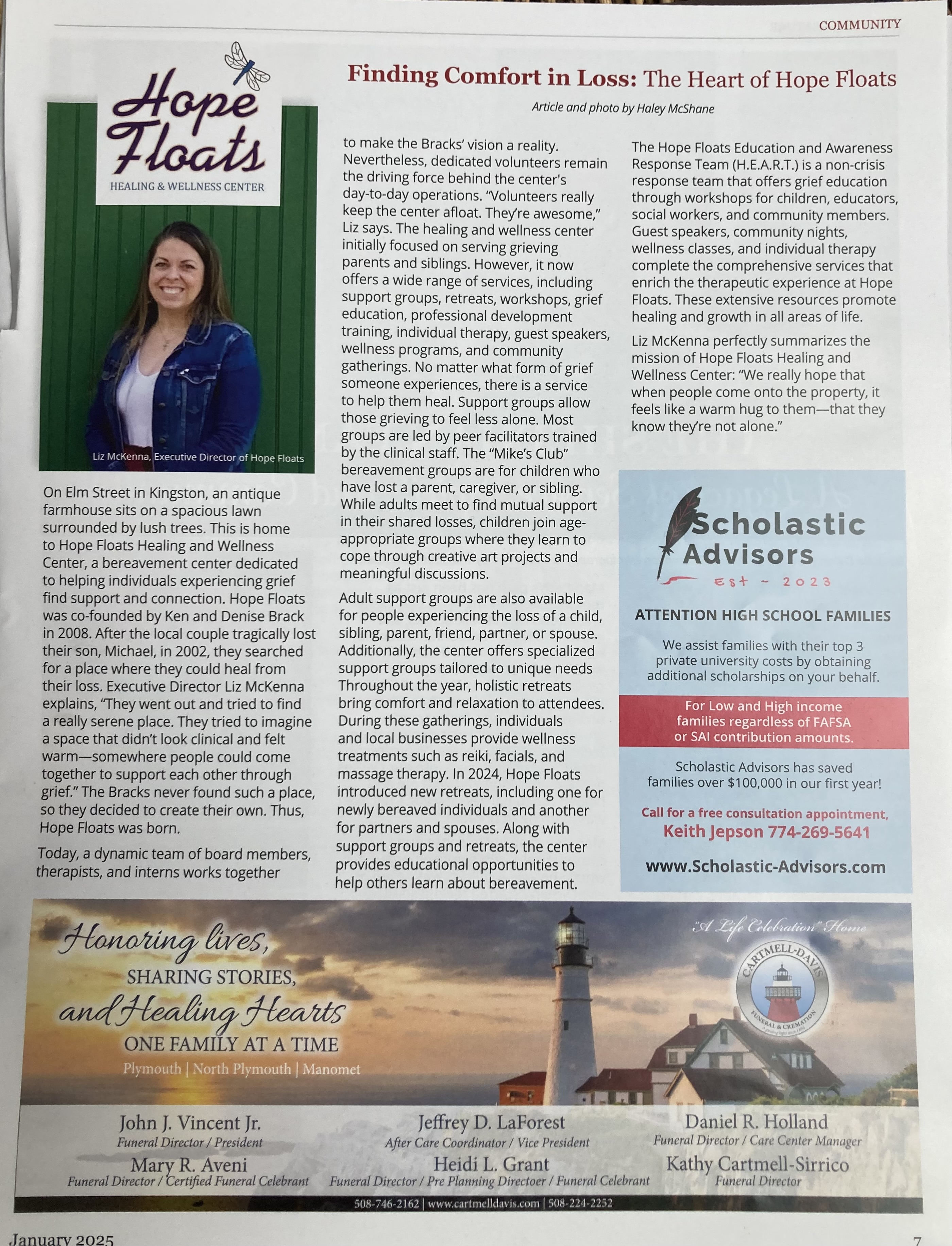Kingston Living Magazine: Hope Floats Healing and Wellness Center ...