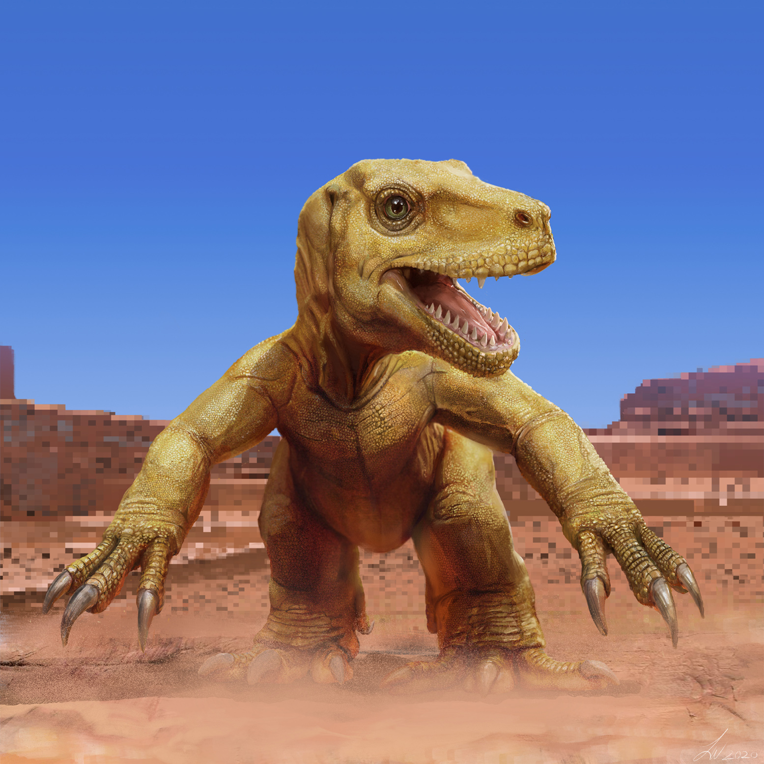 Digimon: Koromon, Agumon, and Greymon - The Art of Lindsey Wakefield