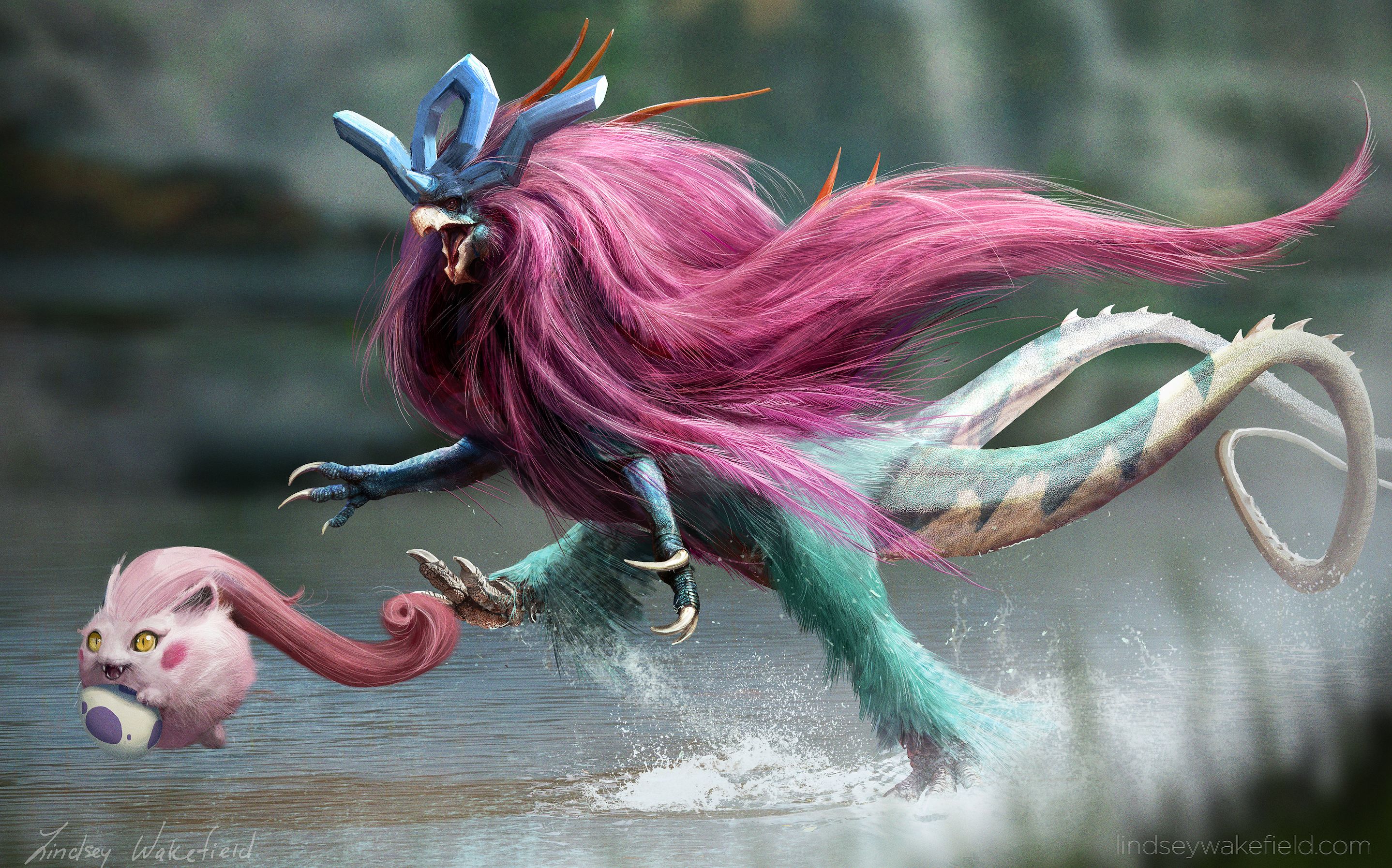 Pokémon: Walking Wake - The Art of Lindsey Wakefield