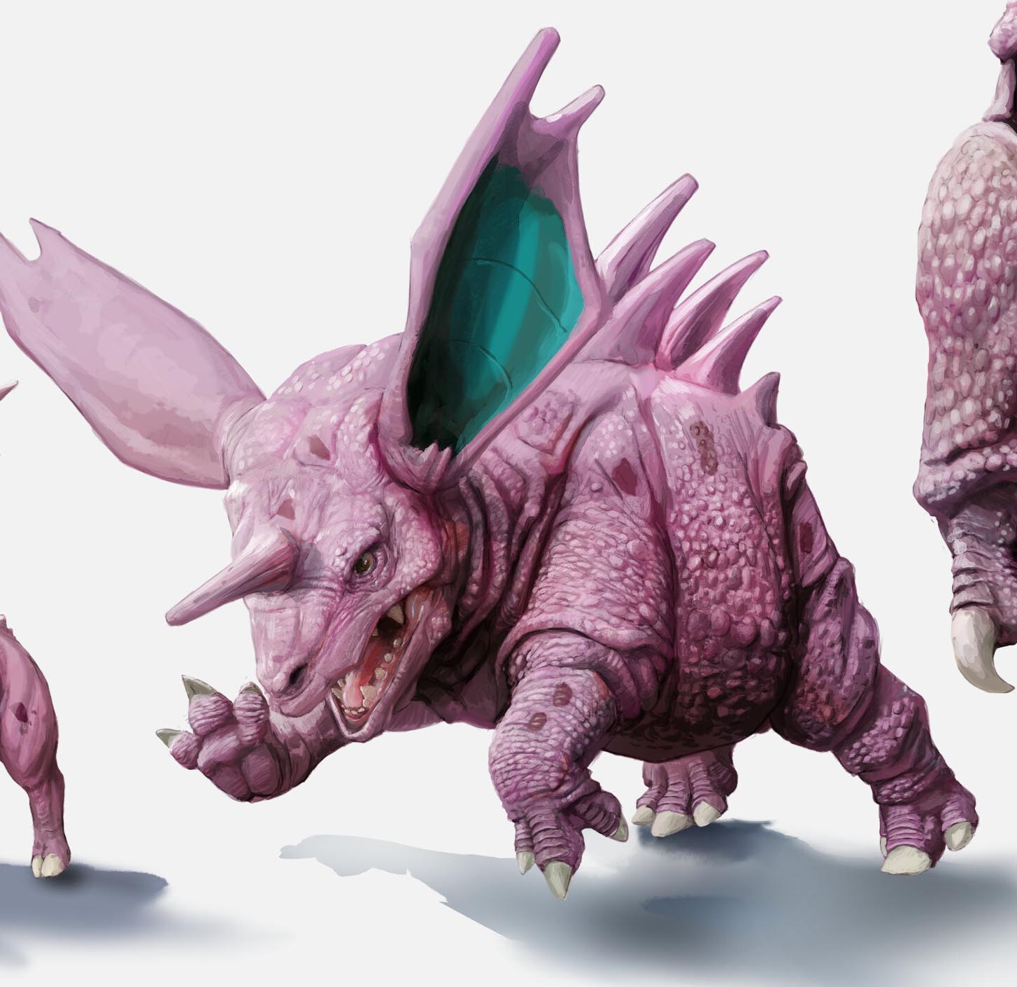 Pokemon: Nidorino, Nidoran, and Nidoking - The Art of Lindsey Wakefield