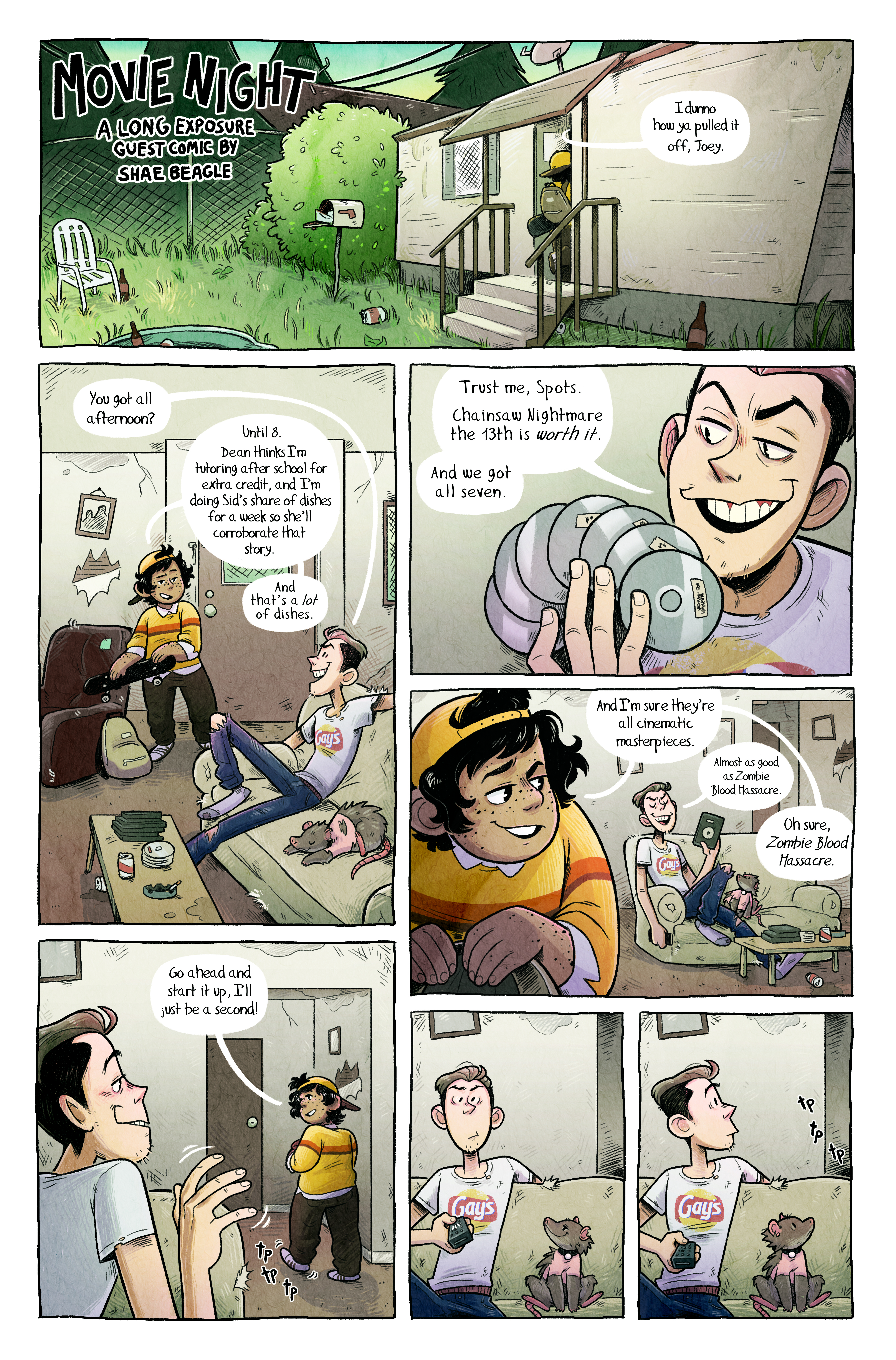 Exposed Comic Characters