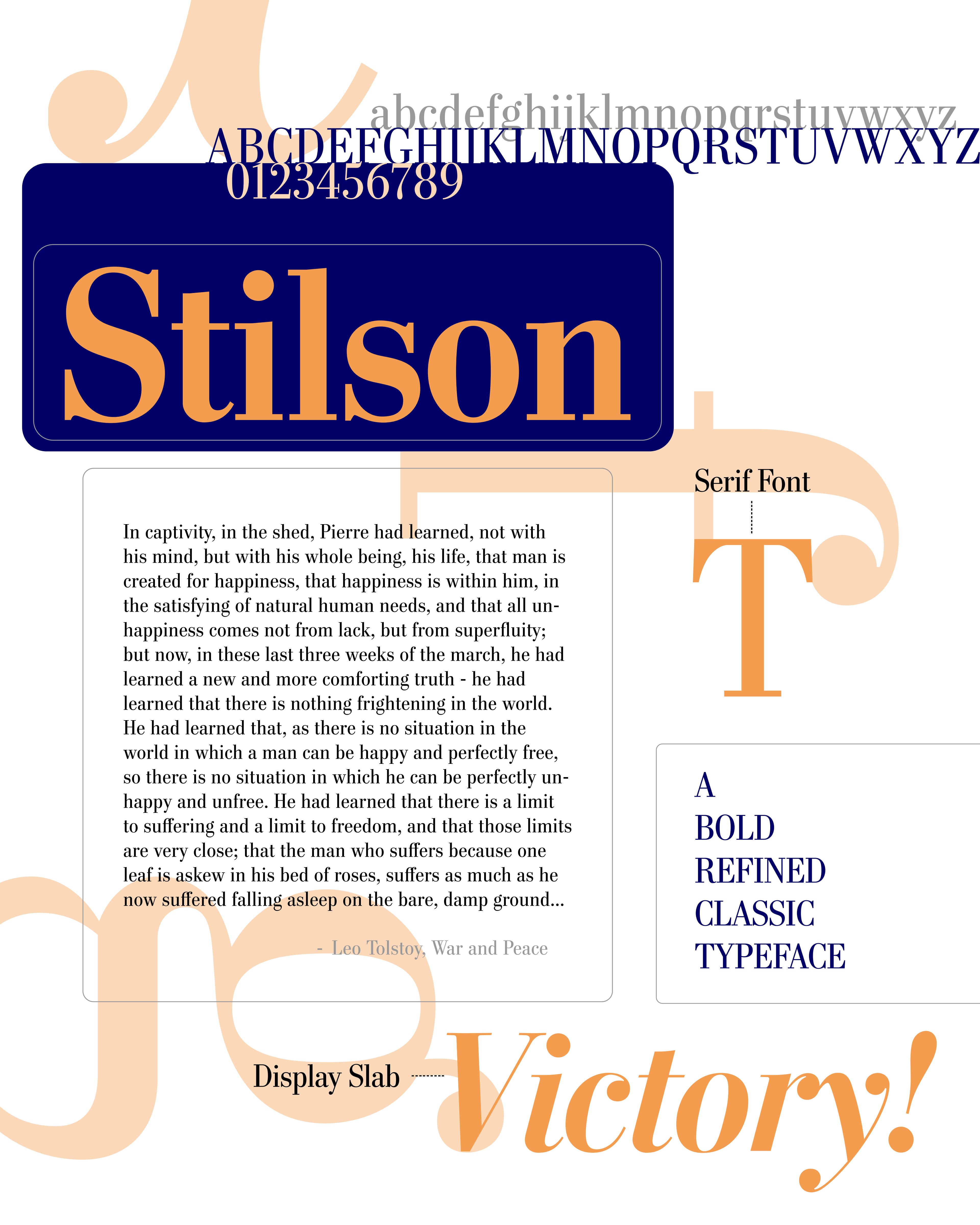 Typeface Poster - Juliet Paye