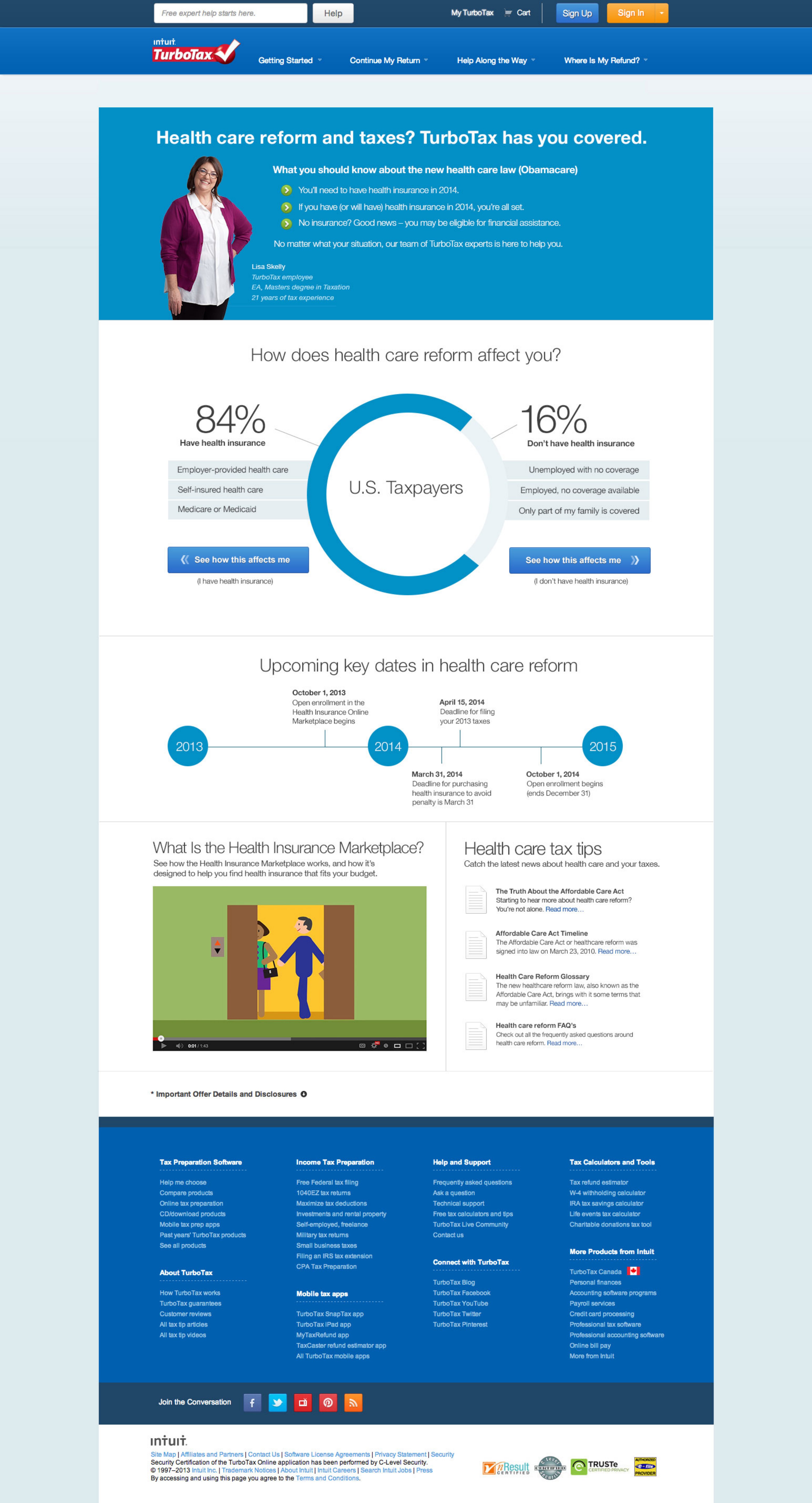 TurboTax Healthcare Hub - Matt DeVaney