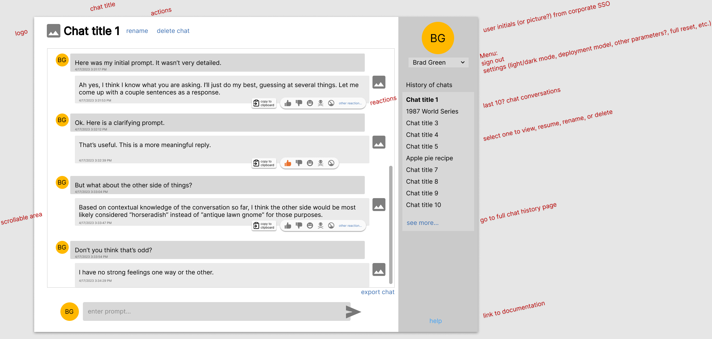 Additional Examples - Brad Green