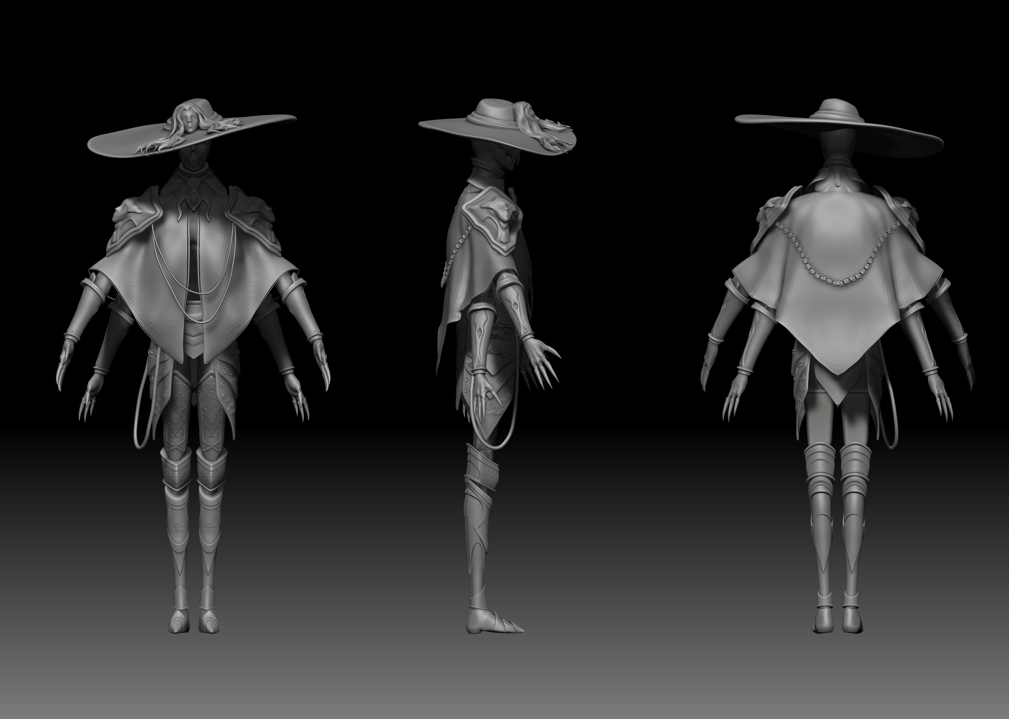 3D模型 3D Models - YIYU WANG