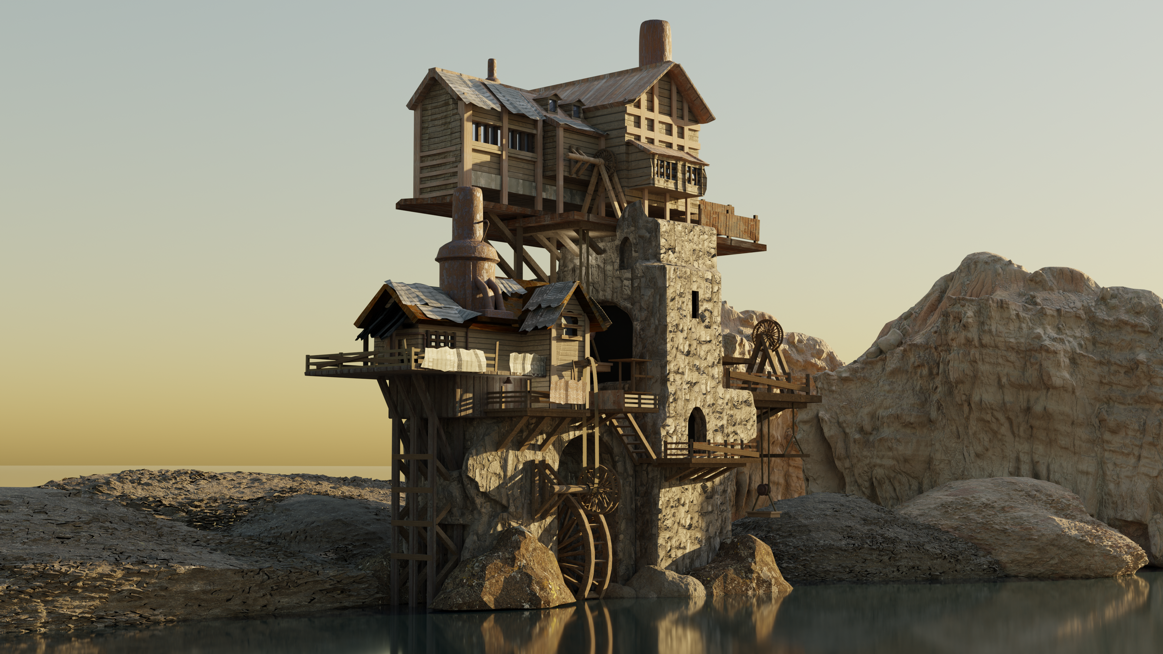 3D模型 3D Models - YIYU WANG